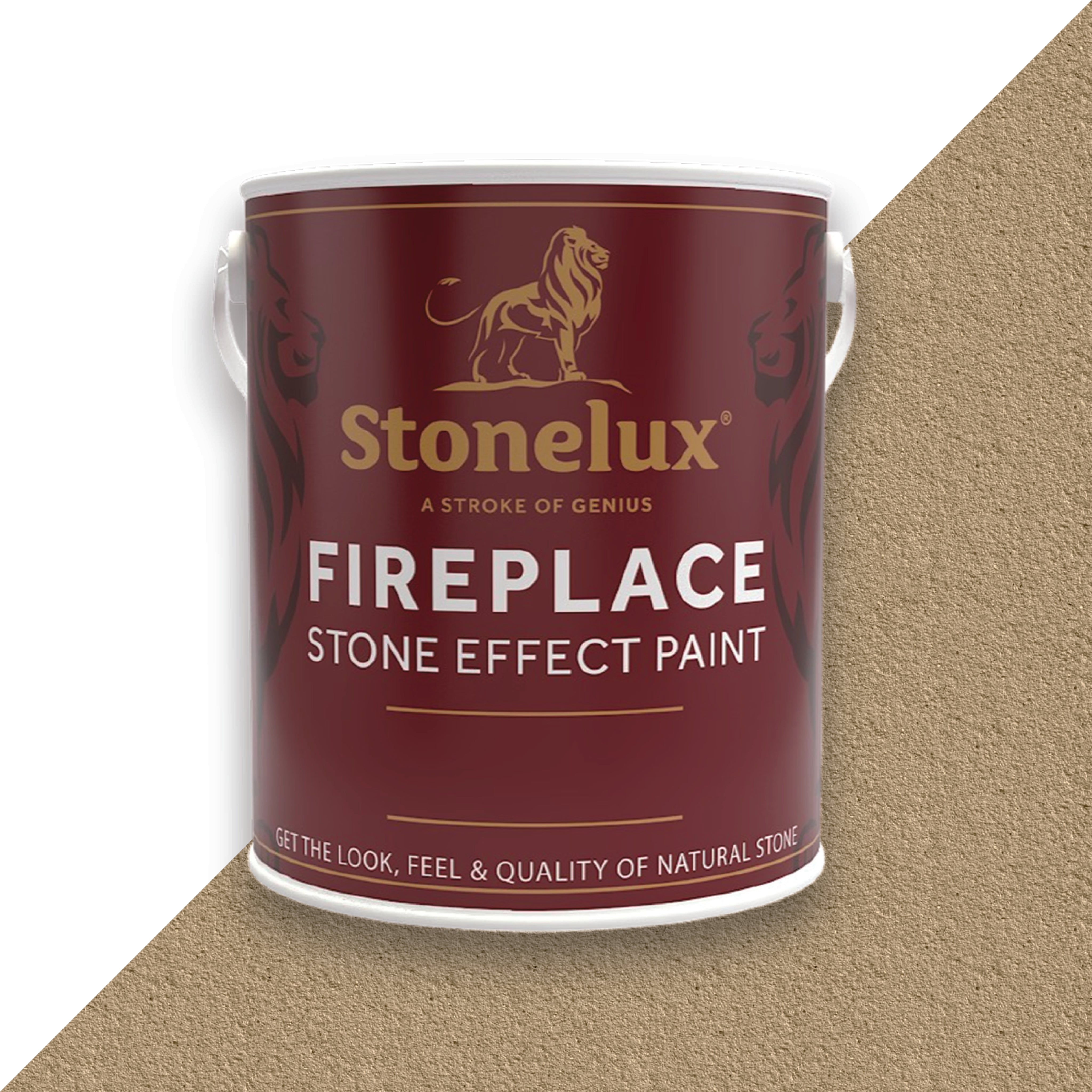 Stonelux® Authentic Stone Effect Paint in Buff 04 – Stonelux Paints