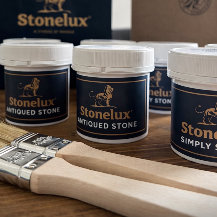 Stonelux® Colour Sample Pots 130ML - Stone Effect Paint – Stonelux Paints